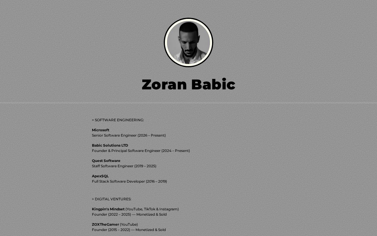 Zoran Babic